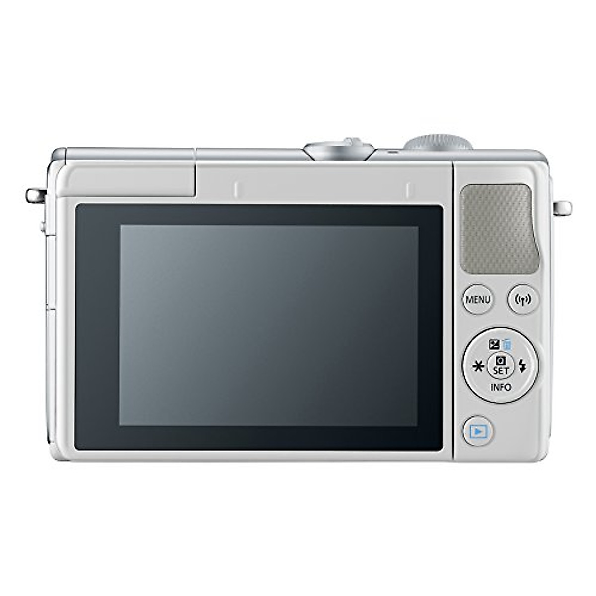 Canon EOS M100 Mirrorless Camera w/ 15-45mm Lens & 55-200mm Lens - Wi-Fi, Bluetooth, and NFC Enabled (White)