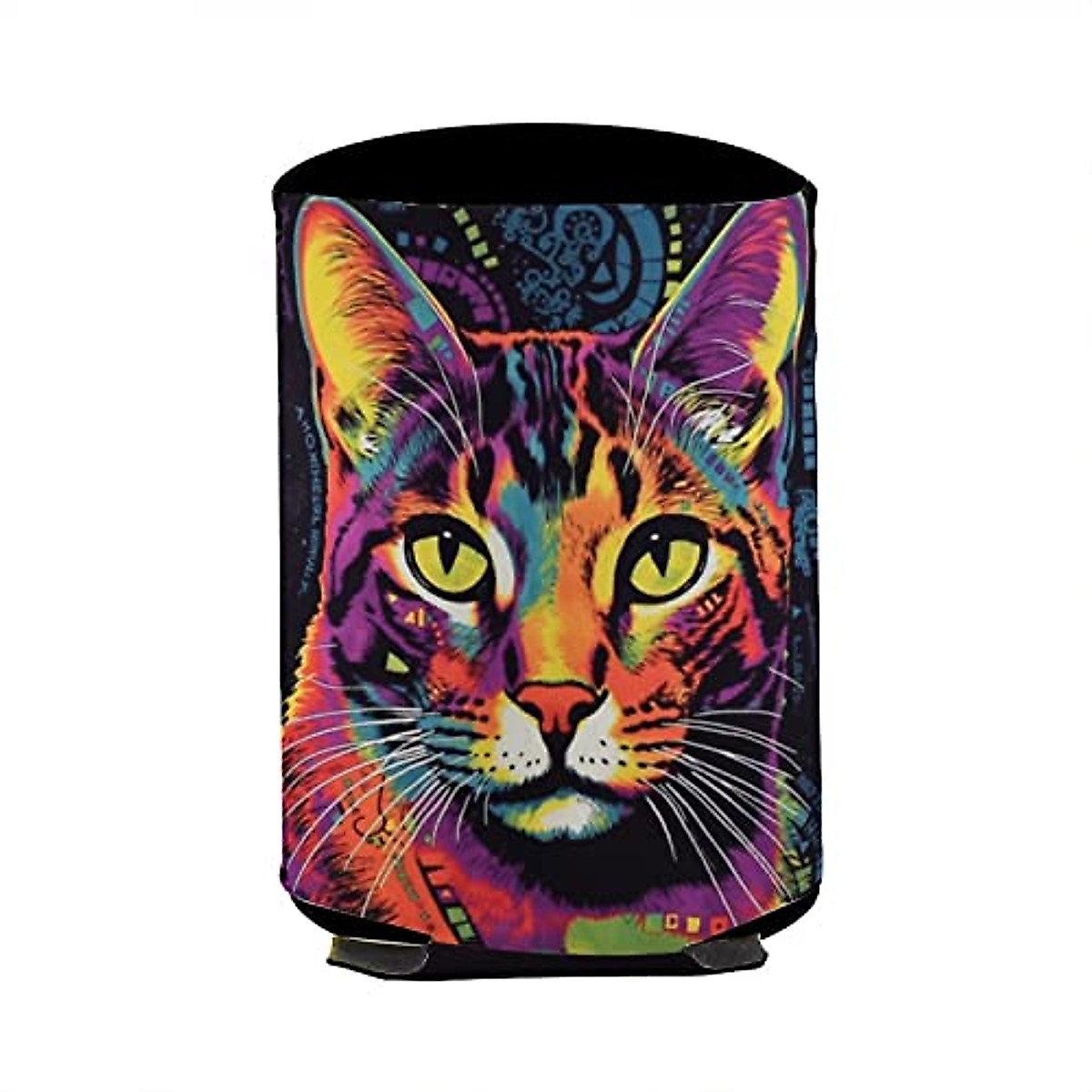 2 PCS Confident Cat Cup Can Cooler Party Gift Beer Drink Coolers Coolies