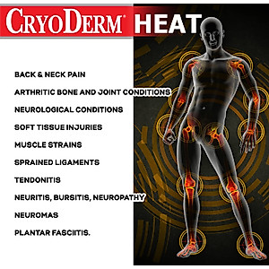 Cryoderm Heat Roll-On 3 oz.