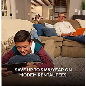 ARRIS Surfboard DOCSIS 3.0 Cable Modem & Wi-Fi Router Bundle with Coaxial Cable