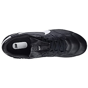 NIKE Men's Football Shoe, Black White, 7.5