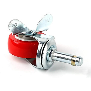 SGCB Pro 11.5 Inch Bucket Dolly, Removable Rolling Bucket Dolly Easy Push 5 Roll Swivel Casters to Move 360 Degree Turning for 5 Gallon Buckets Car Wash System Detailing Smoother Maneuvering, Black