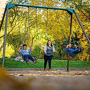 Lifetime Metal Swing Set, Earthtone