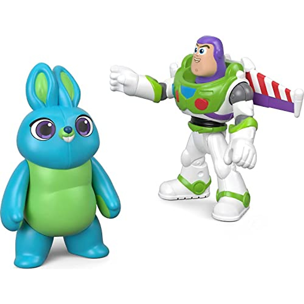 Fisher-Price Imaginext Disney Pixar Toy Story 4 Buzz Lightyear & Bunny Figure 2-Pack