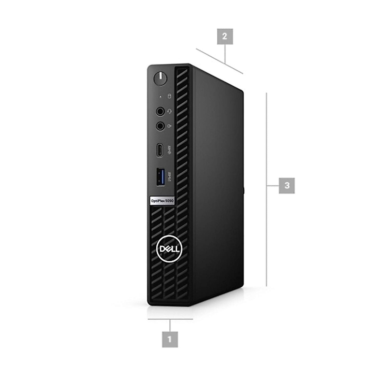 Dell Optiplex 5000 5090 Micro Tower Desktop (2021) | Core i7-512GB SSD - 16GB RAM | 8 Cores @ 4.5 GHz - 10th Gen CPU Win 10 Pro