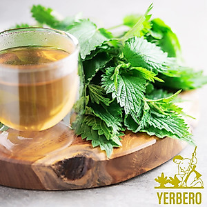 Yerbero - Stinging Nettle Leaf & Root Loose Tea 4oz (113 gr) | Urtica Dioica | Makes 30+ Cups | Wildcrafted, Stand Up Resealable Bag | Crafted By Nature100% All Natural, non-GMO, Gluten-free.