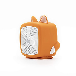 Yogasleep Pocket Baby Soother Fox, White Noise Machine, 6 Soothing Sounds & Timer for Better Sleep, Includes Brown Noise & Lullabies, Compact Size for Travel & Child Safe, Must Have Registry Gift