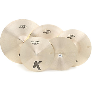 Zildjian K Custom Dark 4-Piece Cymbal Pack