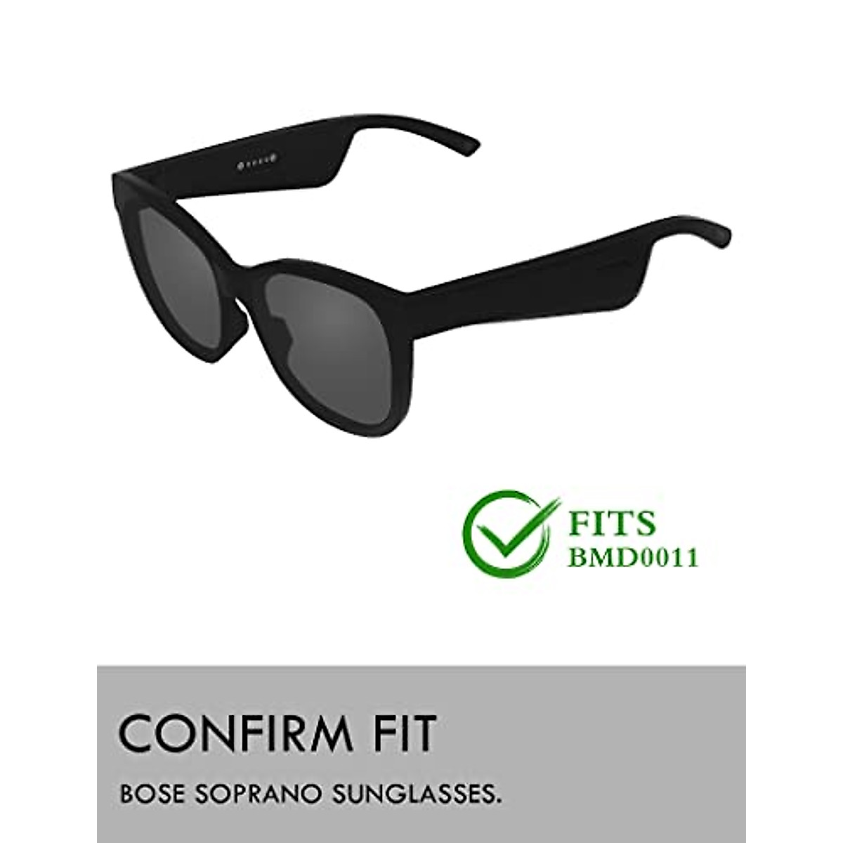 Raydi Polycarbonate Replacement Lenses for Bose Soprano BMD0011 Sunglasses - Ice Blue Mirror - Polarized