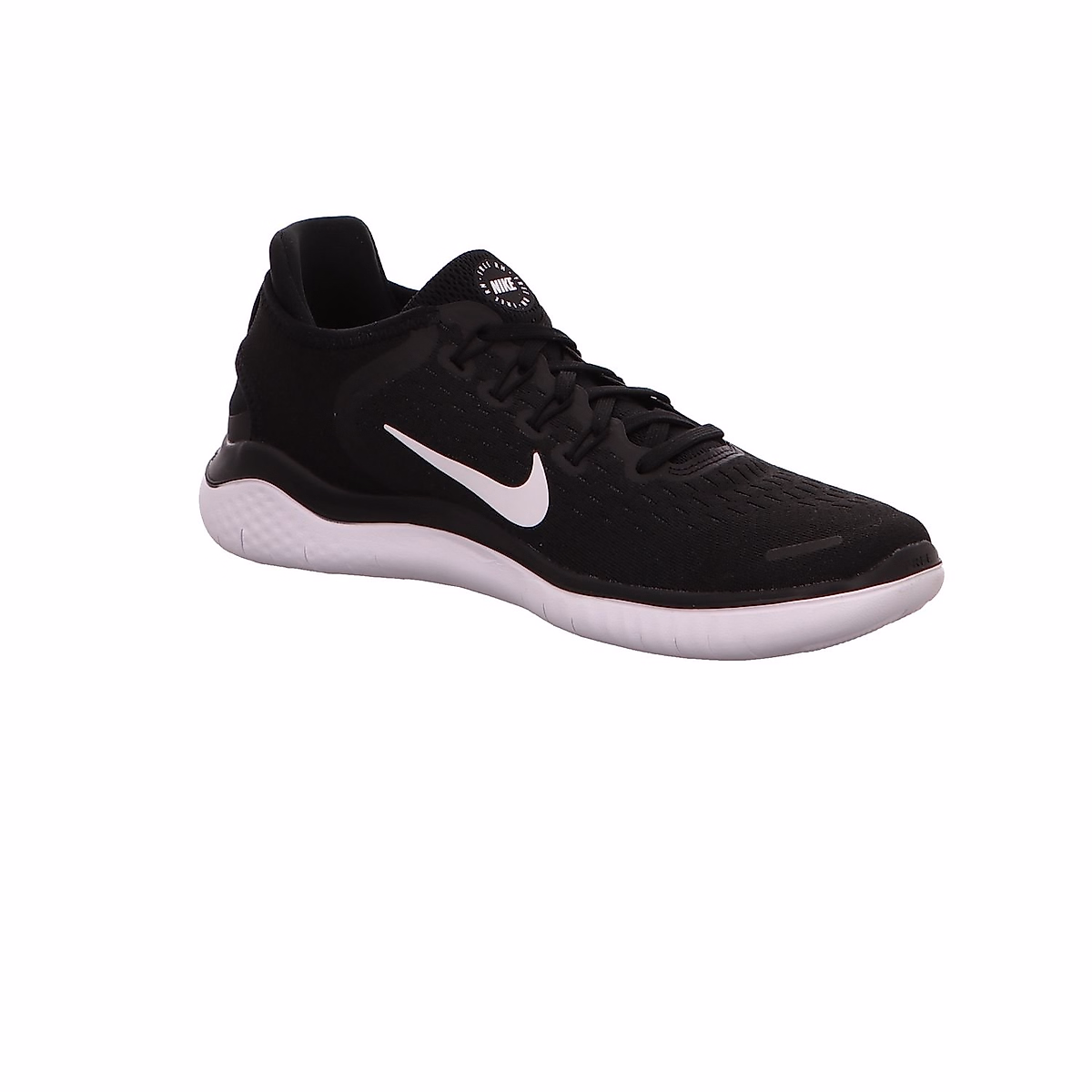 Nike Men's Free Rn 2018 Running Shoe, Black Black White 001, 11.5