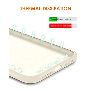 DTTO Compatible with iPhone XR Case, Ultra Slim Soft Premium Liquid Silicone [Military Grade Drop Protection] Full-Body Protective Bumper Case for iPhone XR 6.1 inch (Milk White)