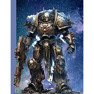 Warhammer 40K Inspired Composition Notebook Journal 150 Full Size 8.5x11in College Ruled Lined Pages.: WH40K 5