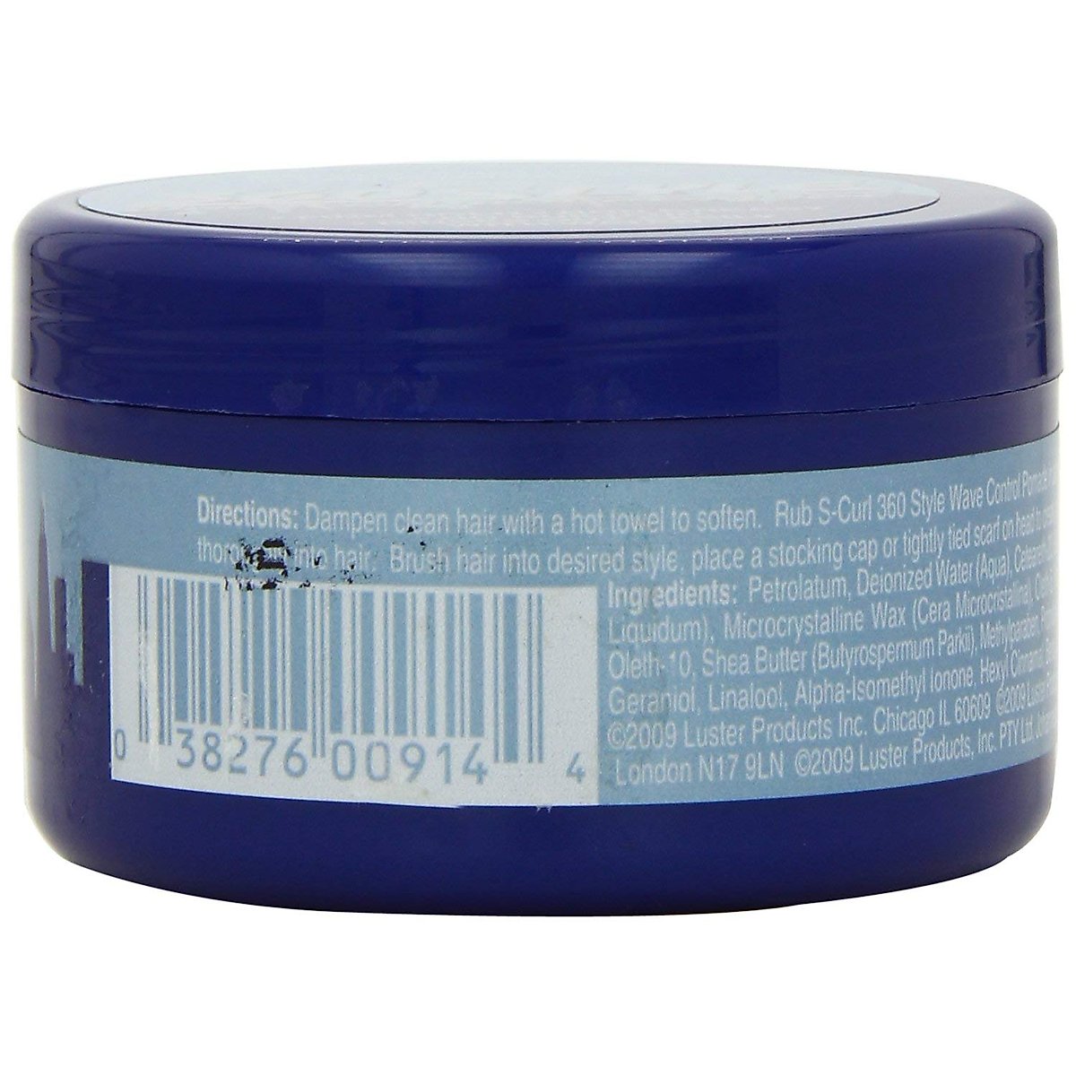 Lusters S-Curl 360 Wave Control Pomade 3 Ounce (88ml) (2 Pack)