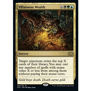 Magic: the Gathering - Villainous Wealth (292) - Foil - Double Masters 2022