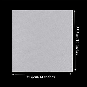 Superior 9 Pack Super Non-stick, Dupont Teflon Re-usable Food Dehydrator Sheets for Excalibur 2500, 2900, 3500, 3900 or 3926t. Sheet Measures 14” X 14” Fits Excalibur 5 and 9 Trays.