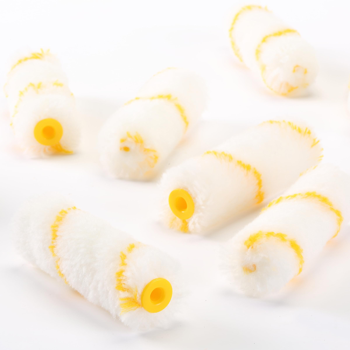 Bates- Paint Rollers, 4 inch Paint Roller with 20 Covers, Small Paint Roller, Paint Roller Covers, Mini Paint Roller, Paint Roller 4 Inch, Mini Rollers for Painting, Paint Rollers 4 Inch