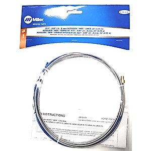 Miller .023"-.030" (.6-.8mm) Acculock MDX Liner, 10' (3.05 m), part no. LM1A-10