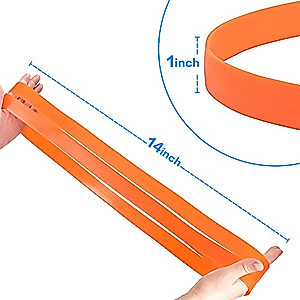 Band Saw Urethane Tires(14" x 1" x .095"), for Jet, Grizzly, Craftsman Powermatic Band Saw Accessories, Upgrade Your Bandsaw with Long-Lasting Urethane Tires - 2 Pack