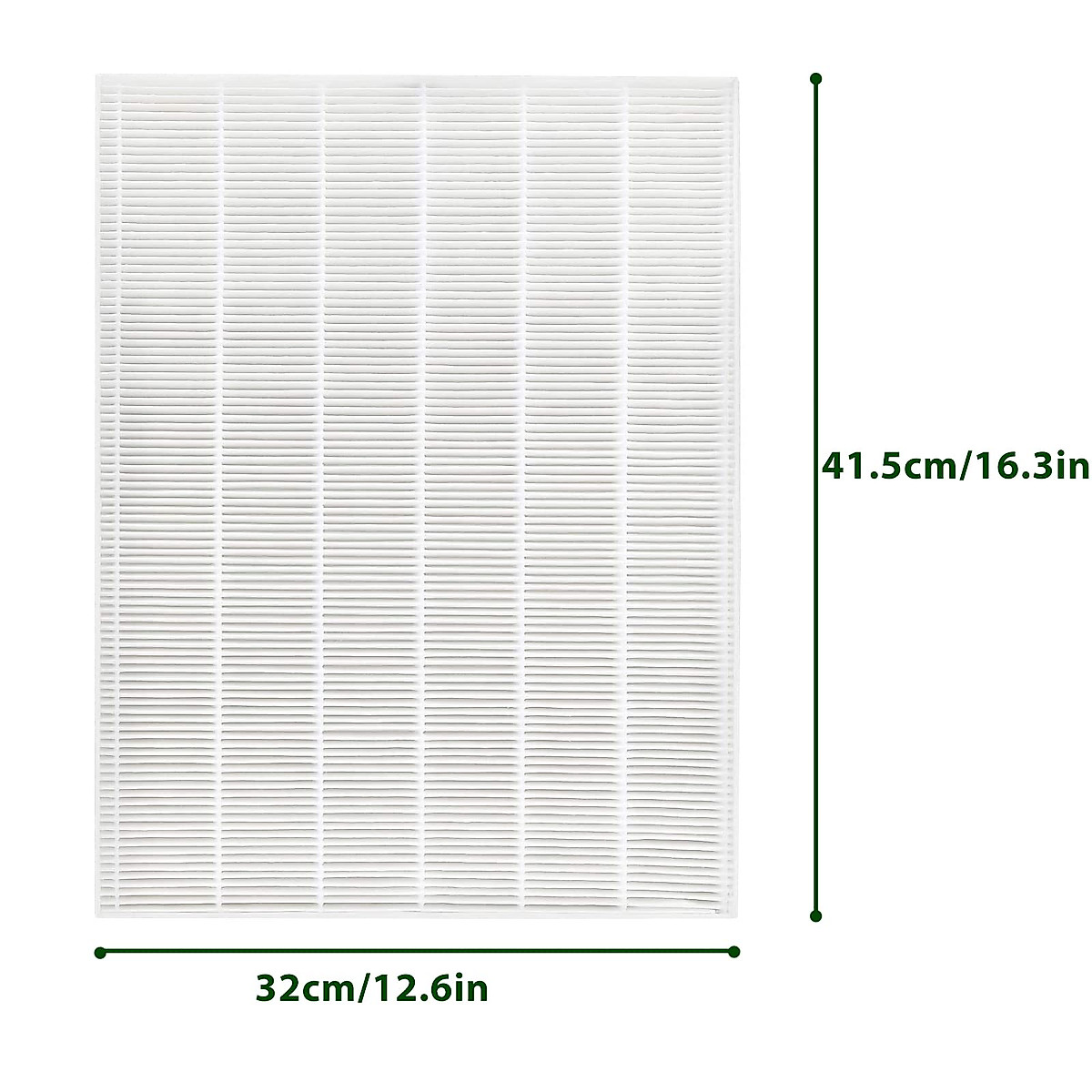 116130 HEPA Replacement Filter H Compatible with Winix 5500-2 Air Purifier and Models AM80, HEPA Filter Only 3 Pack