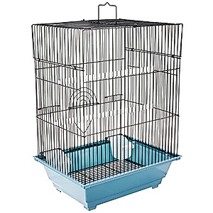 Prevue Pet Products SP50021 Slate Bird Cage, Small, Blue