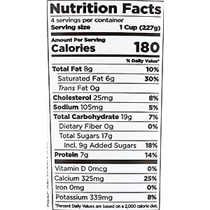 Maple Hill Creamery Yogurt Vanilla 100%Gr sugar freed, 32 oz