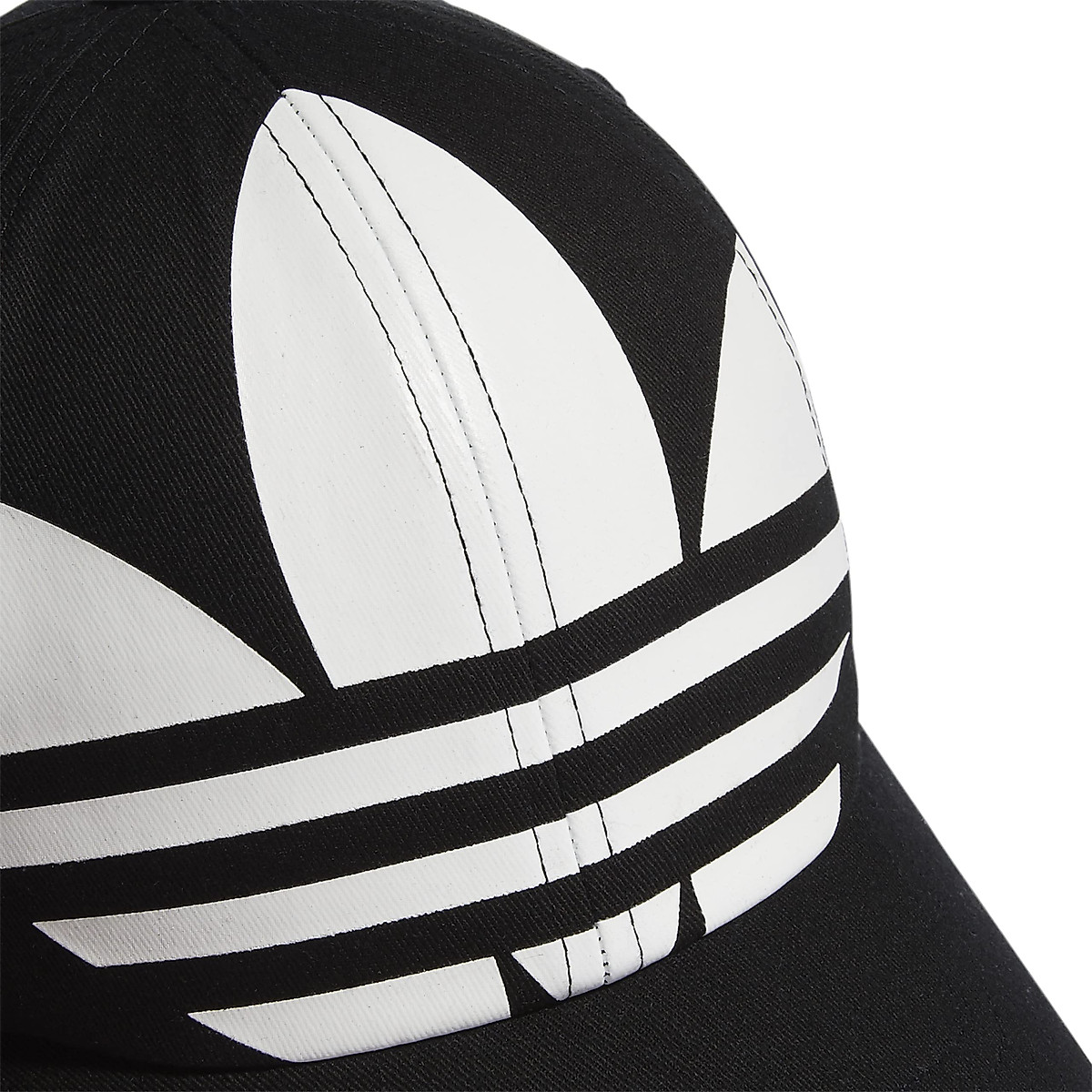 adidas Originals Women's Originals Relaxed Big Trefoil, Black/White, One Size