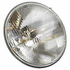 HH Building Round Headlight Headlamp Sealed Dual Beam Pair Fits HLA93558