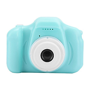 Kids Camera, Digital Camera Gifts Portable Selfie Camera Camera Toy 32GB Card with 2.0in TFT Color Screen for Children for Girls Age 3-9 for Kid(Green)