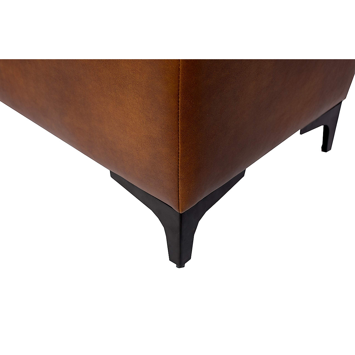 Sunpan Teegan Bench - Bravo Cognac