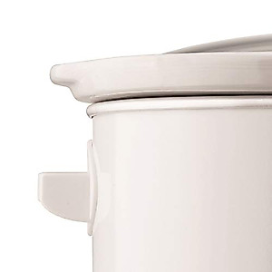 Brentwood Slow Cooker, 8 Quart, White