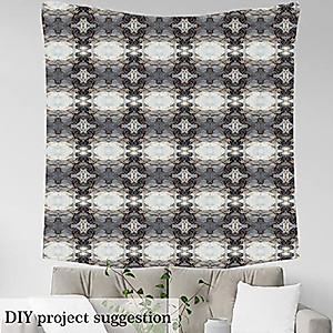 Erosebridal Marble Fabric by The Yard, Black Golden Pastel Upholstery Fabric, Marble Abstract Art Design Girls Decorative Fabric Bronzing Decor, Waterproof Indoor Outdoor Fabric 1 Yard