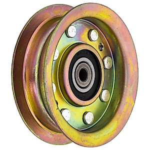8TEN Flat Idler Pulley for Husqvarna GTH200 GTH225 GTVH200 GTVH205 YTH180 YTH1746 173901 156493 532173901