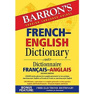 French-English Dictionary (Barron's Bilingual Dictionaries)