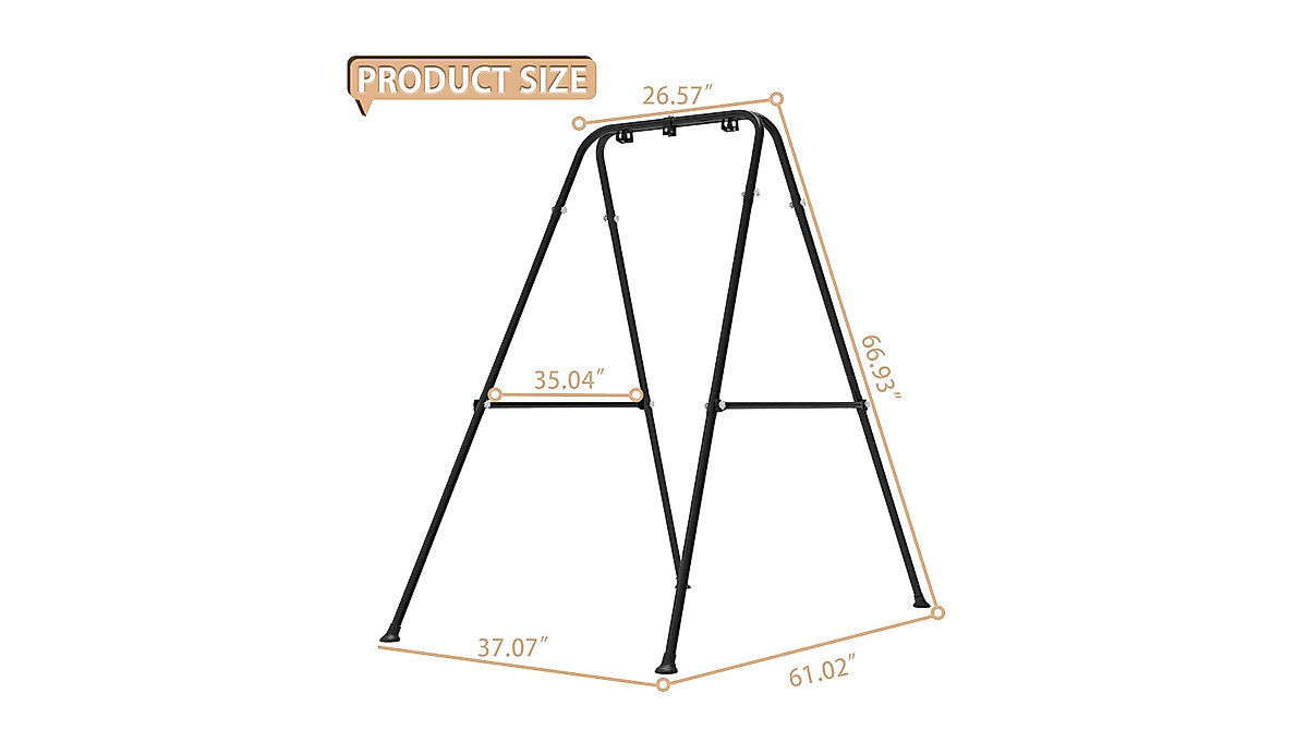 Heavy Duty Swing Stand for Toddlers - Safe & Easy Setup