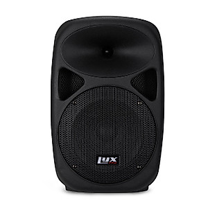LyxPro 10" Inch Passive DJ PA Speaker System XLR,1/4,Speakon, Connections Daisy Chain Compatible, 8 Ohm, Lightweight, Stand Mountable,