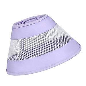 Ldbuejiaja Antiscratch Injury Elizabethan Collar for Cats Dogs Collar Pet Wound Recovery Licking Cats Collar