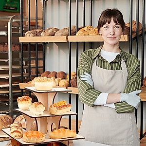 3 Tier Retail Table Display Corner Stand with Shelves for Products Portable 3 Step Corner Display Rack for Retail Tabletop, Counter Top, Craft Shows, Farmers Market, Trade Shows