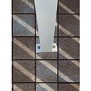 Four Seasons Outdoor Living Solutions Optima Series 22X12ft High-Grade Aluminum Attached Solid Outdoor Patio Cover Awning, 3 Posts, 20 Lb. Snow Load, White