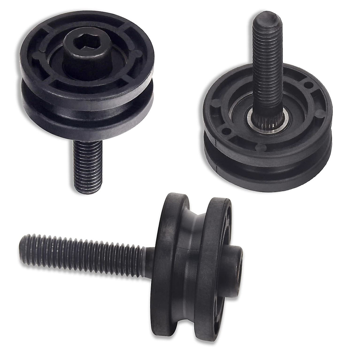 305784005 305784001 Tile Saw Roller Assembly Compatible with Ryobi DT180EVO for Ridgid 7" Tile Saw R4030, R4030S and R4031 (3 PCS)