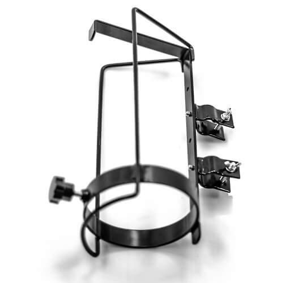 Walker Oxygen Tank Holder for Rollators & Walking Aids JO2W, Holds Single D or E Oxygen Cylinder Tanks