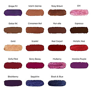 Kiss Ruby Kisses Matte Lipstick Kiss Red,1 Count