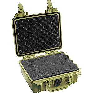 Pelican 1200 Case With Foam (OD Green)