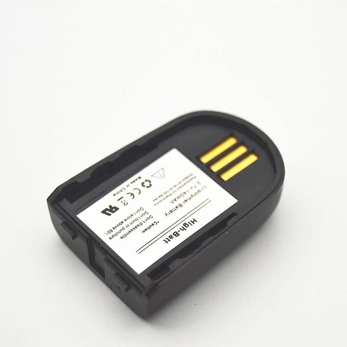 High-Batt WH500 W745 Battery, Replacement Battery 84598-01 82742-01 204755-01 for Plantronics Savi W740 W440-M W440 W740-M W445 86507-01 Wireless Headsets 3.7V 140mAh (Pack of 2)