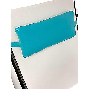 Sunbrella Headrest Pillow -fits Ledge Lounger (Aruba (Turquoise))