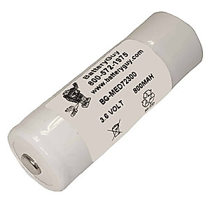BatteryGuy BG-MED72300 Replacement 3.6V 800mAh Nickel Cadmium Battery Brand Equivalent (Rechargeable)