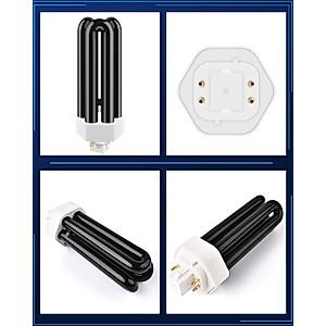 PACETAP 3 Pack 43050 26W 3U Replacement Bulbs Compatible with DynaTrap DT1750 DT1775, 3/4 Acre and 1 Acre Replacement Bulb, Indoor Outdoor U Shape Replacement Bulbs Light