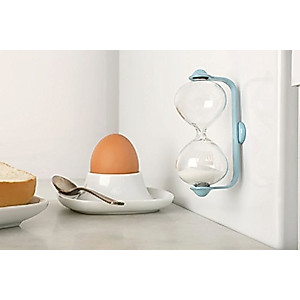 Kikkerland Magnetic 3 Minute Timer, Red