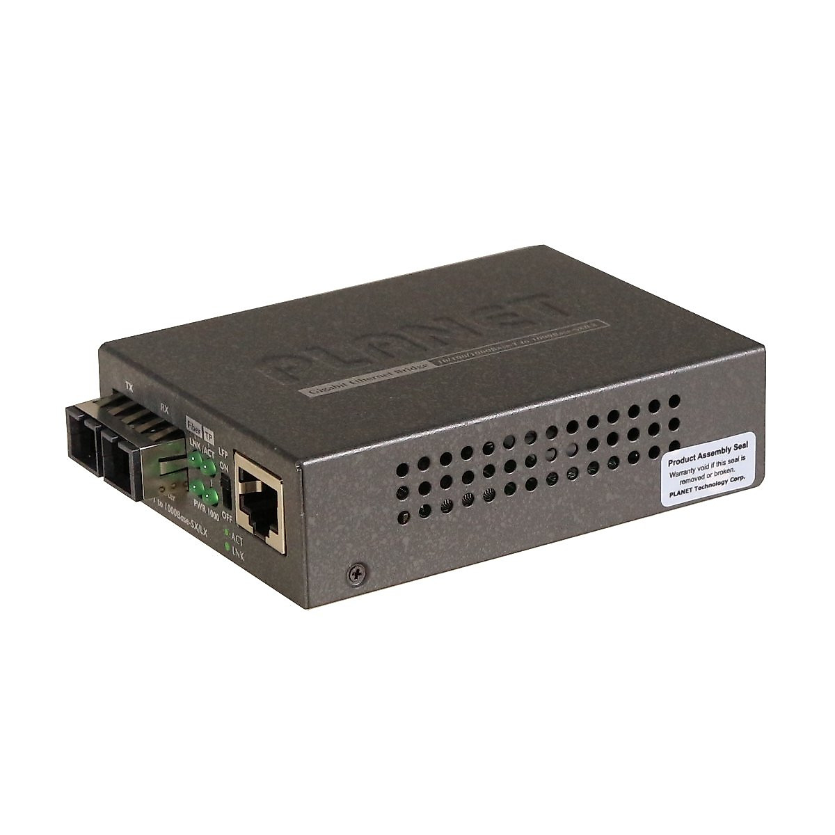Planet GT-802 10/100/1000Base-T to 1000Base-SX/LX Gigabit Media Converter