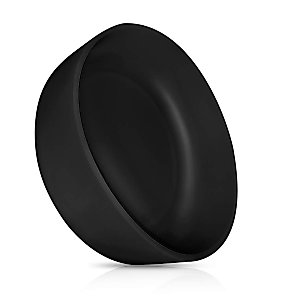 One MissionX Protective Silicone Boot Sleeve Compatible with YETI 46oz 36oz 26oz 18oz 12oz Water Bottles, Anti-Slip Bottom Cover, BPA FREE (Black, Fits 36 oz Bottle)