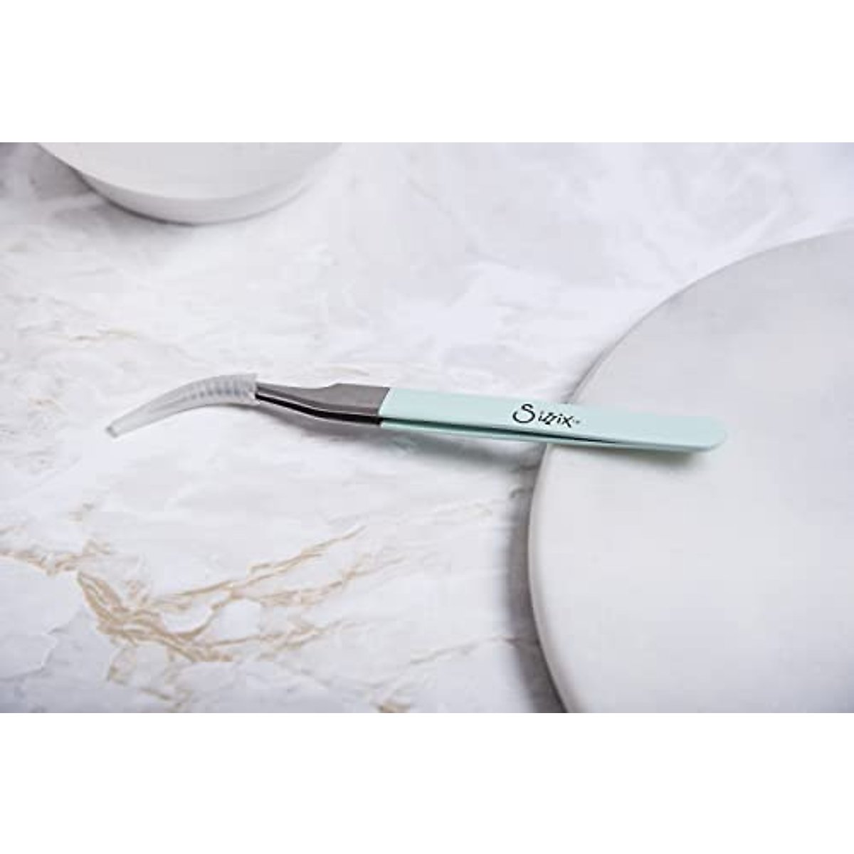 Sizzix Curved Fine Tip Tweezers for Intricate Projects, Scrapbooking, Cardmaking, One Size, Multi Color, Multicolour